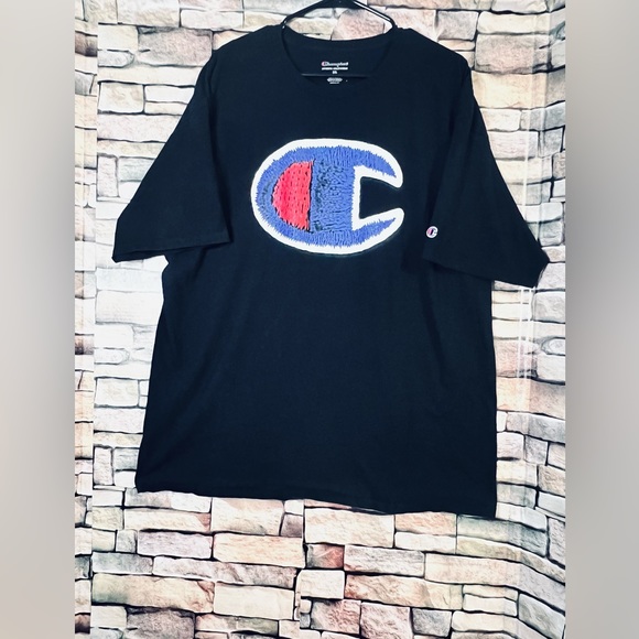 Champion | Shirts | Champion Tshirt Mens 2xlshort Sleeve Authentic Logo ...